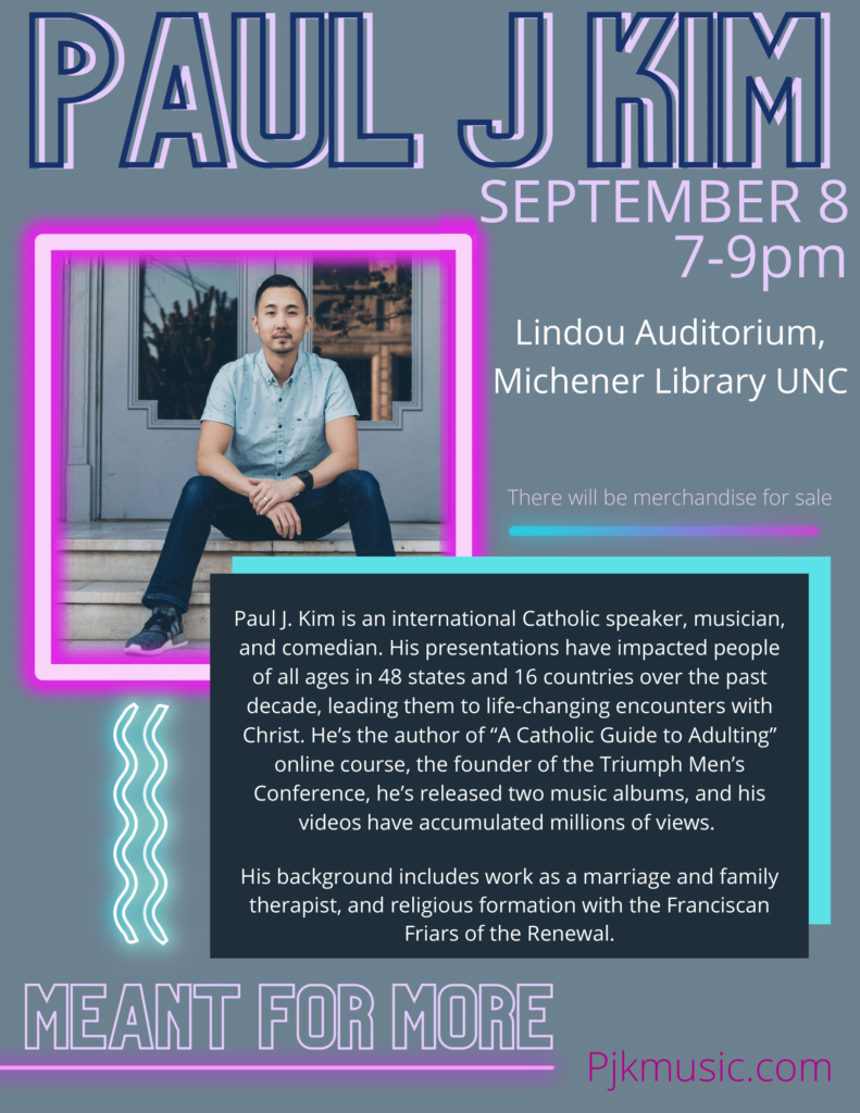 Paul J. Kim Comes to UNC-1 | Bear Catholic