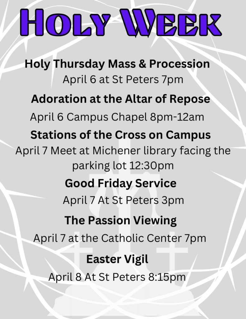 Holy Week-1 | Bear Catholic